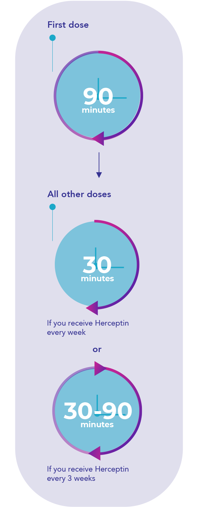 Herceptin® (trastuzumab) Treatment Schedule for HER2+ Early Breast Cancer | Herceptin® (trastuzumab)