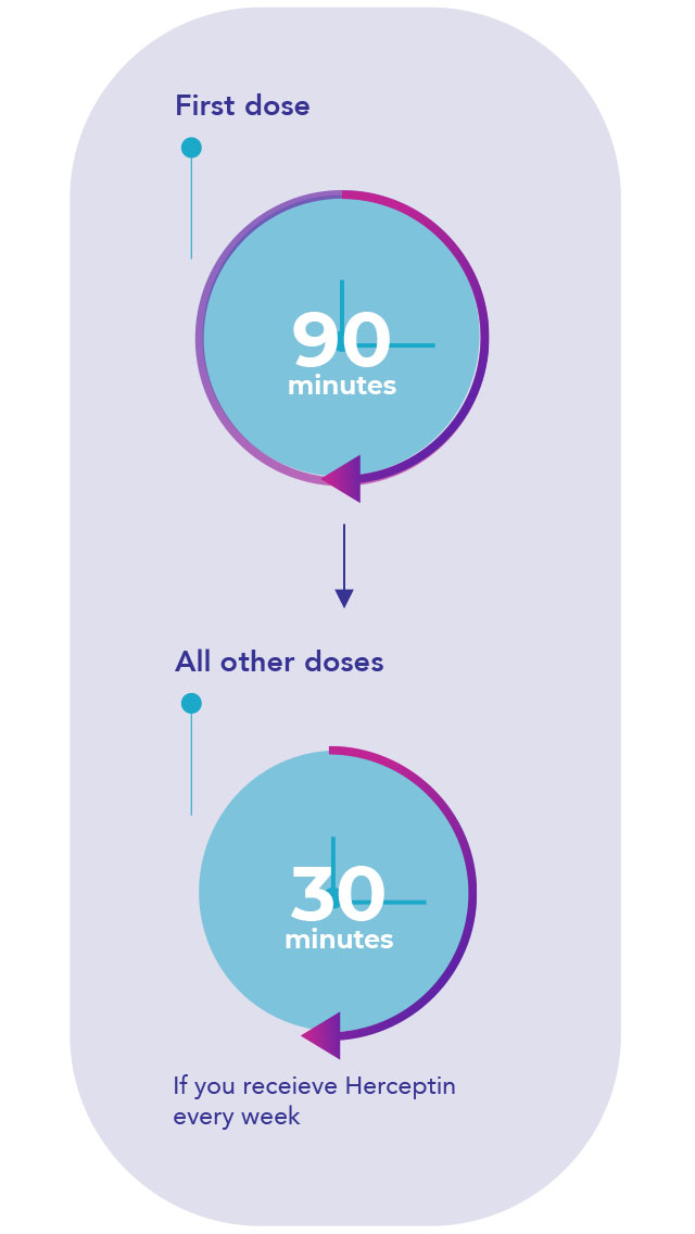 Herceptin® (trastuzumab) Treatment Schedule for HER2+ Metastatic Breast Cancer | Herceptin ...